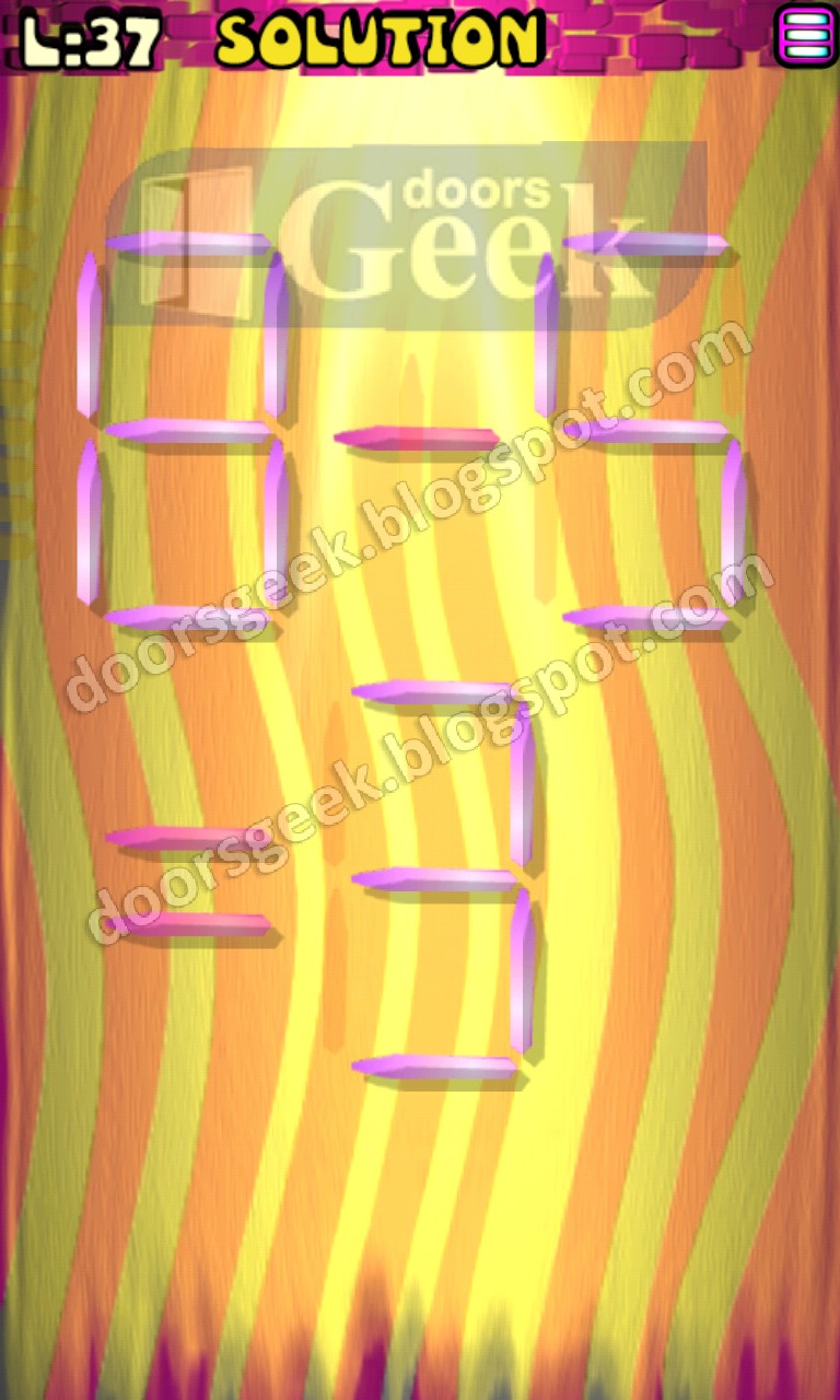 Matches Puzzle [Episode 7] Level 37 Solution ~ Doors Geek